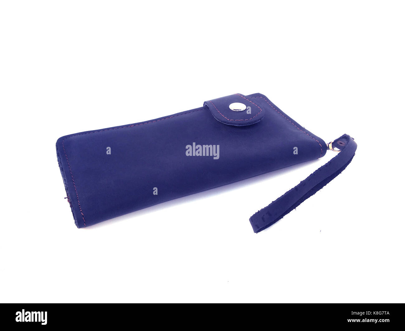 Blue wallet money on Cut Out Stock Images & Pictures - Alamy