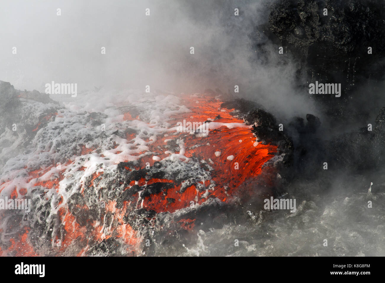 Igneous rock cooling lava hi-res stock photography and images - Alamy