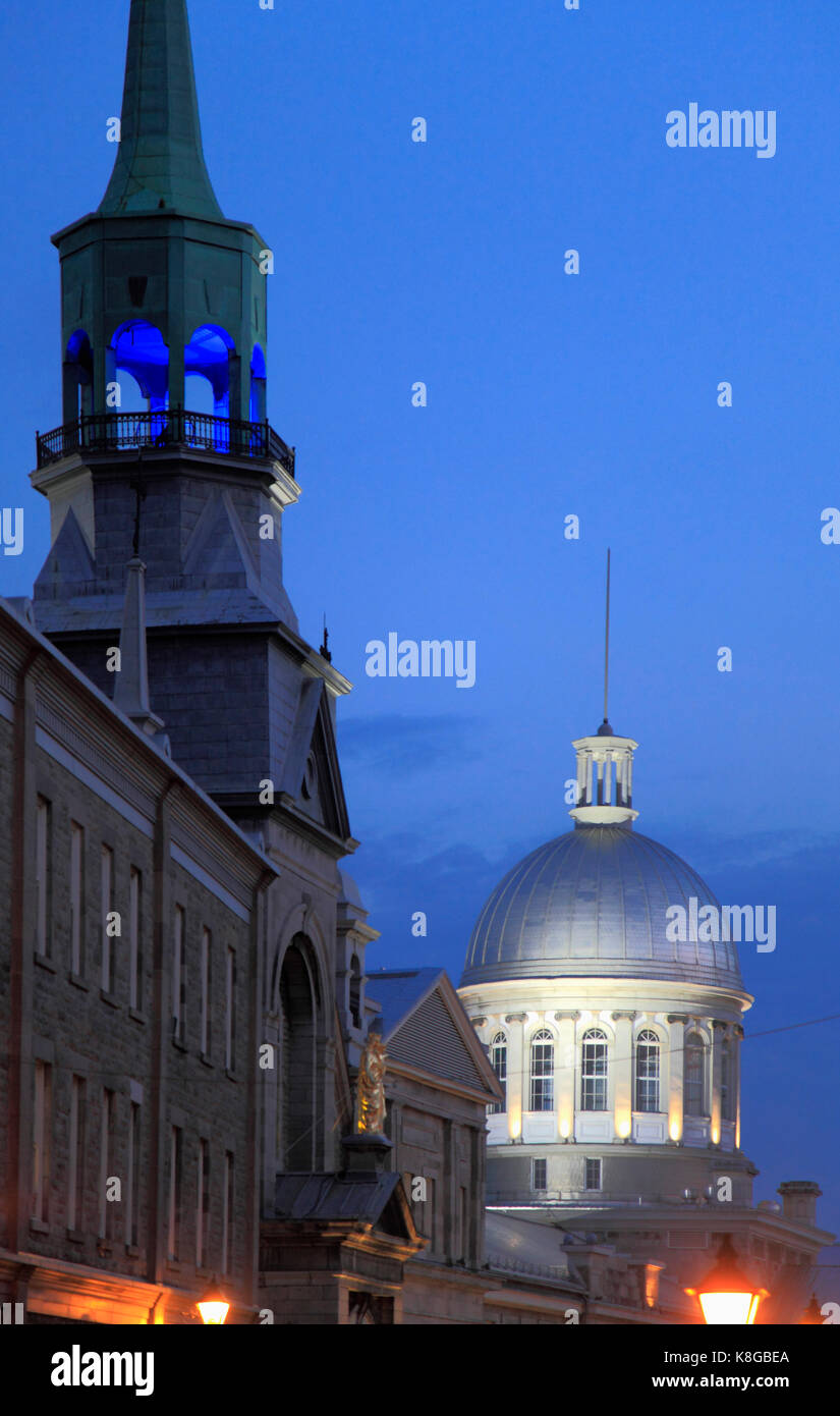 Canada, Quebec, Montreal, Bonsecours Market, Notre-Dame-de-Bon-Secours ...