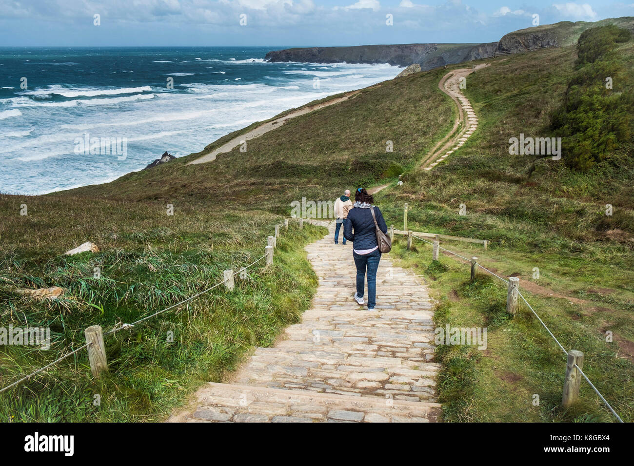 Costal steps hi-res stock photography and images - Alamy