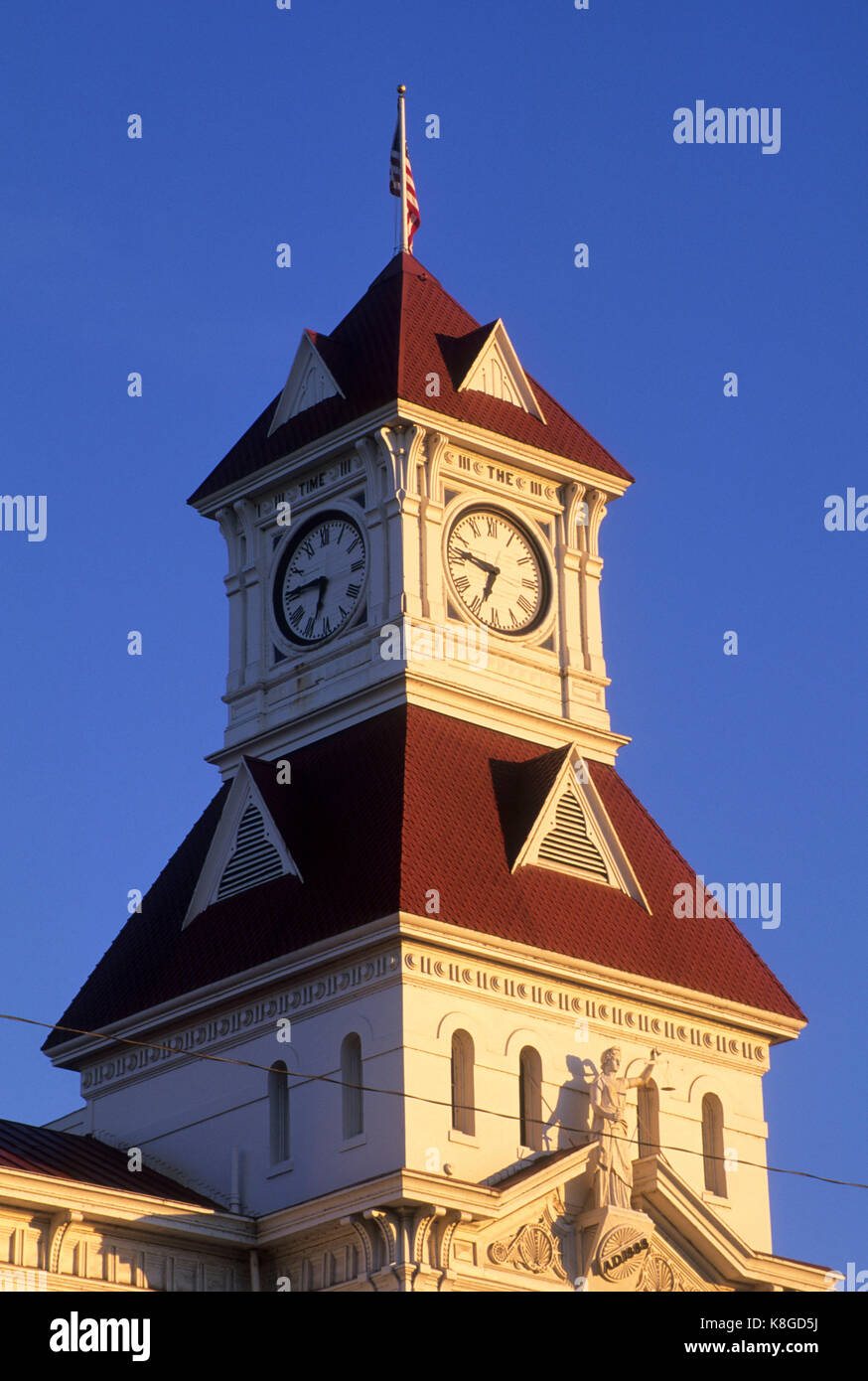 Benton County Courthouse, Corvallis, Oregon Stock Photo - Alamy
