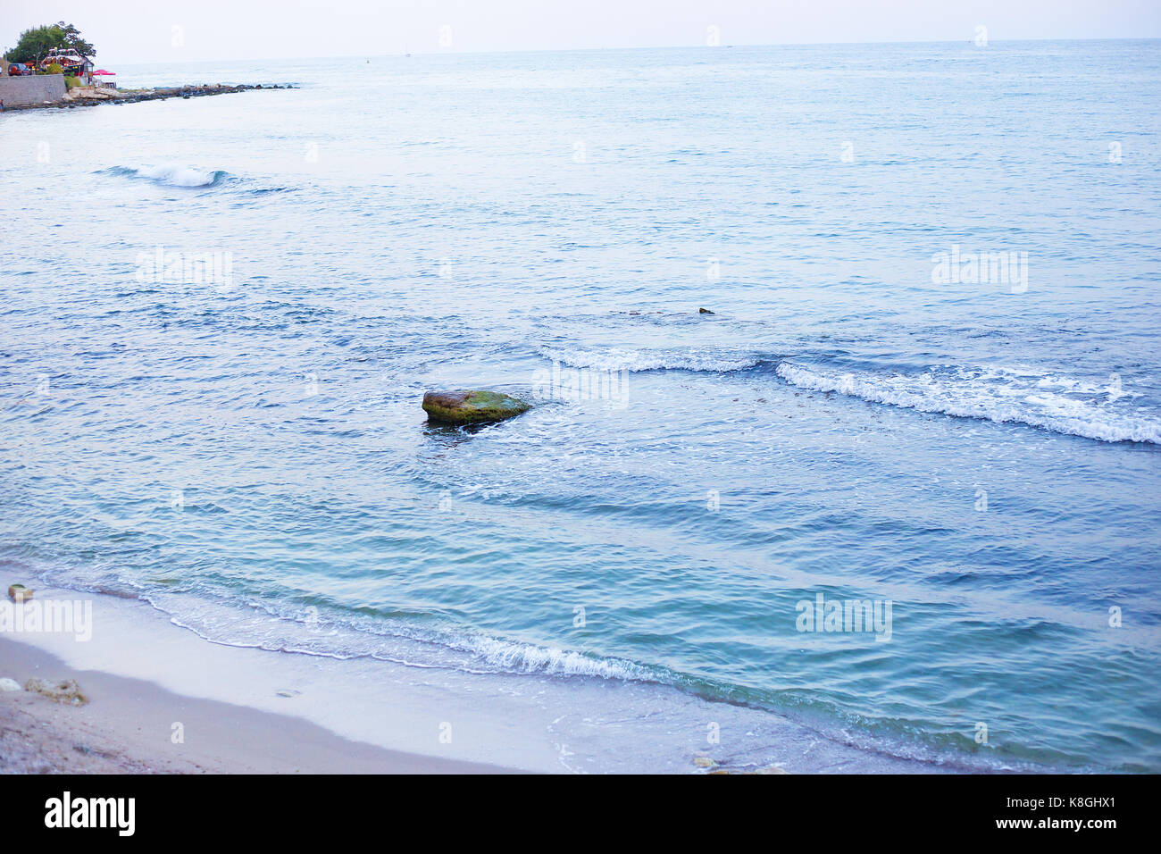 Very beautiful blue sea - summer, sun Stock Photo - Alamy