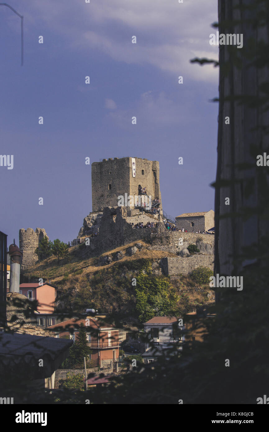 D'Aquino's Castle, Belcastro (CZ), Italy Stock Photo - Alamy