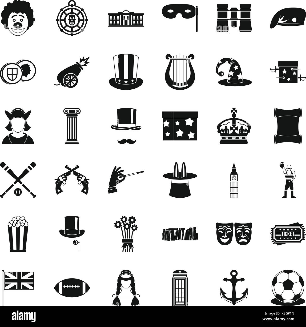 Magic icons set, simple style Stock Vector Image & Art - Alamy Magic icons set, simple style Stock Vector Image & Art - Alamy