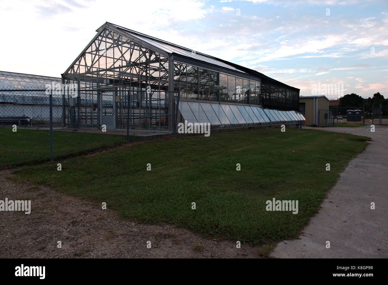 Baton Rouge, Louisiana, USA - 2016: Greenhouses at LSU campus Stock ...
