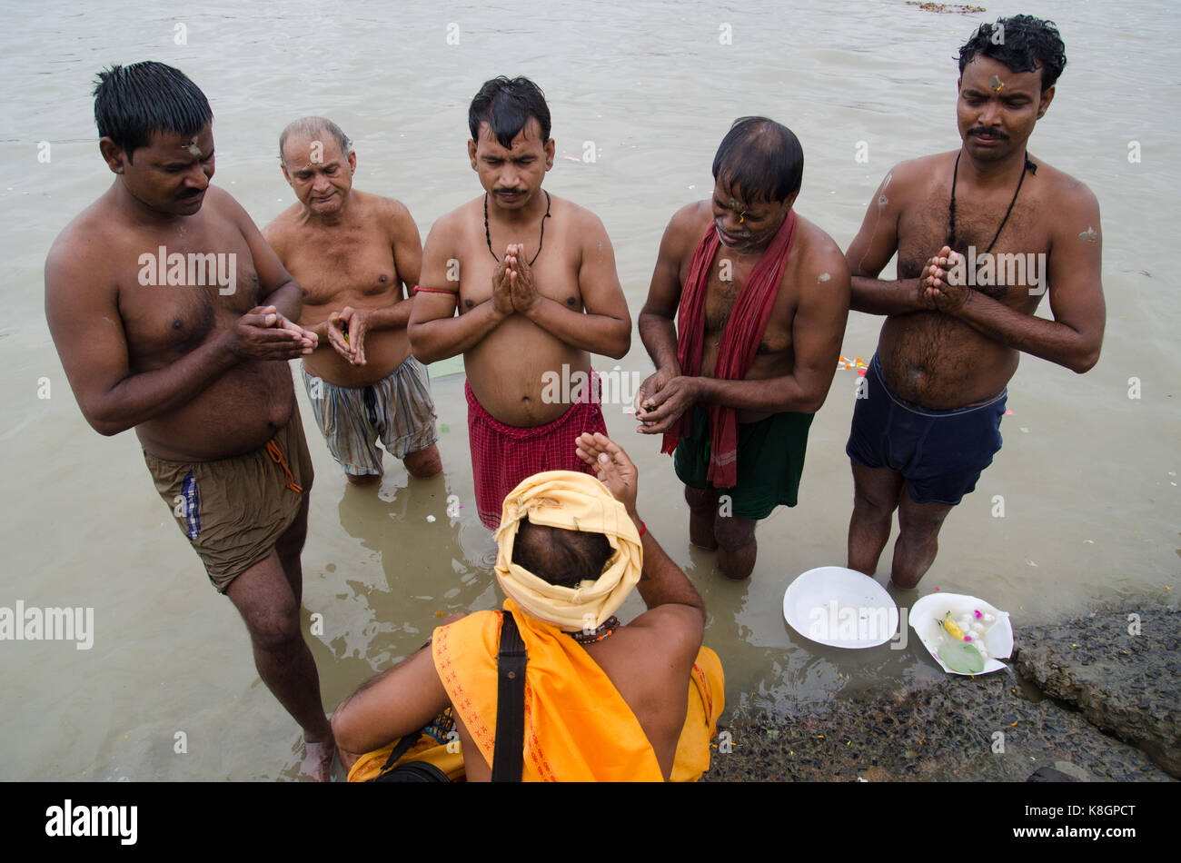 Guiding devotees hi-res stock photography and images - Alamy