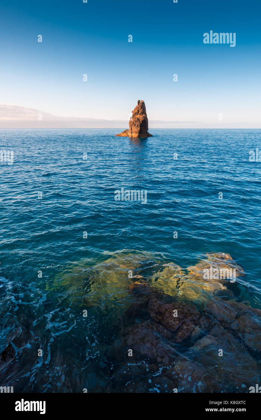 rock islet off the coast of Madeira Stock Photo - Alamy