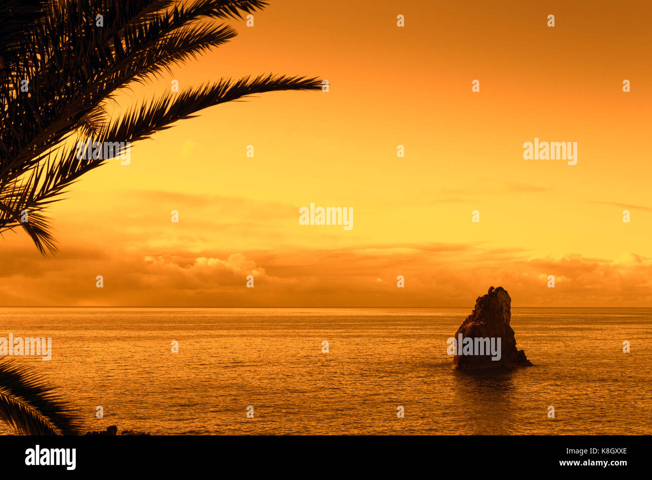 rock islet off the coast Stock Photo - Alamy