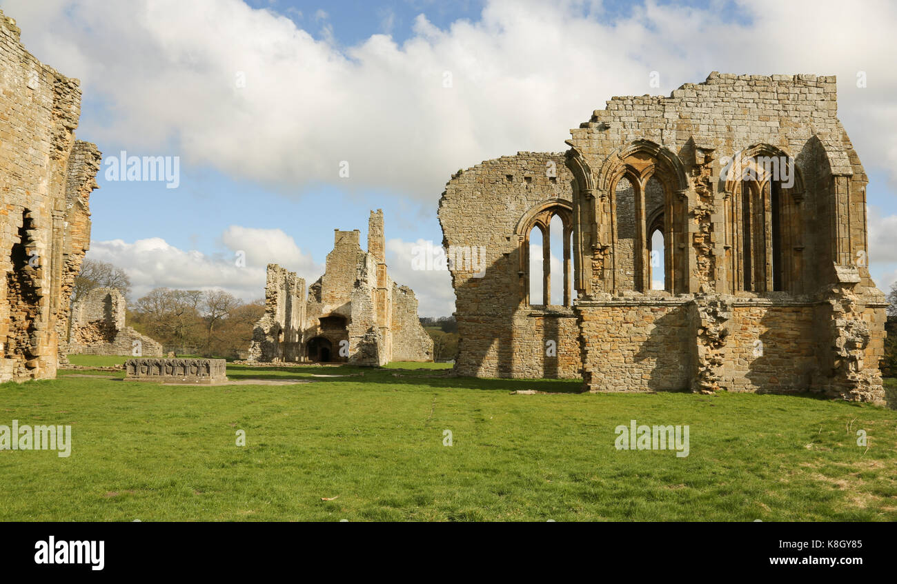 Egglestone Abbey is an abandoned Premonstratensian Abbey on the ...