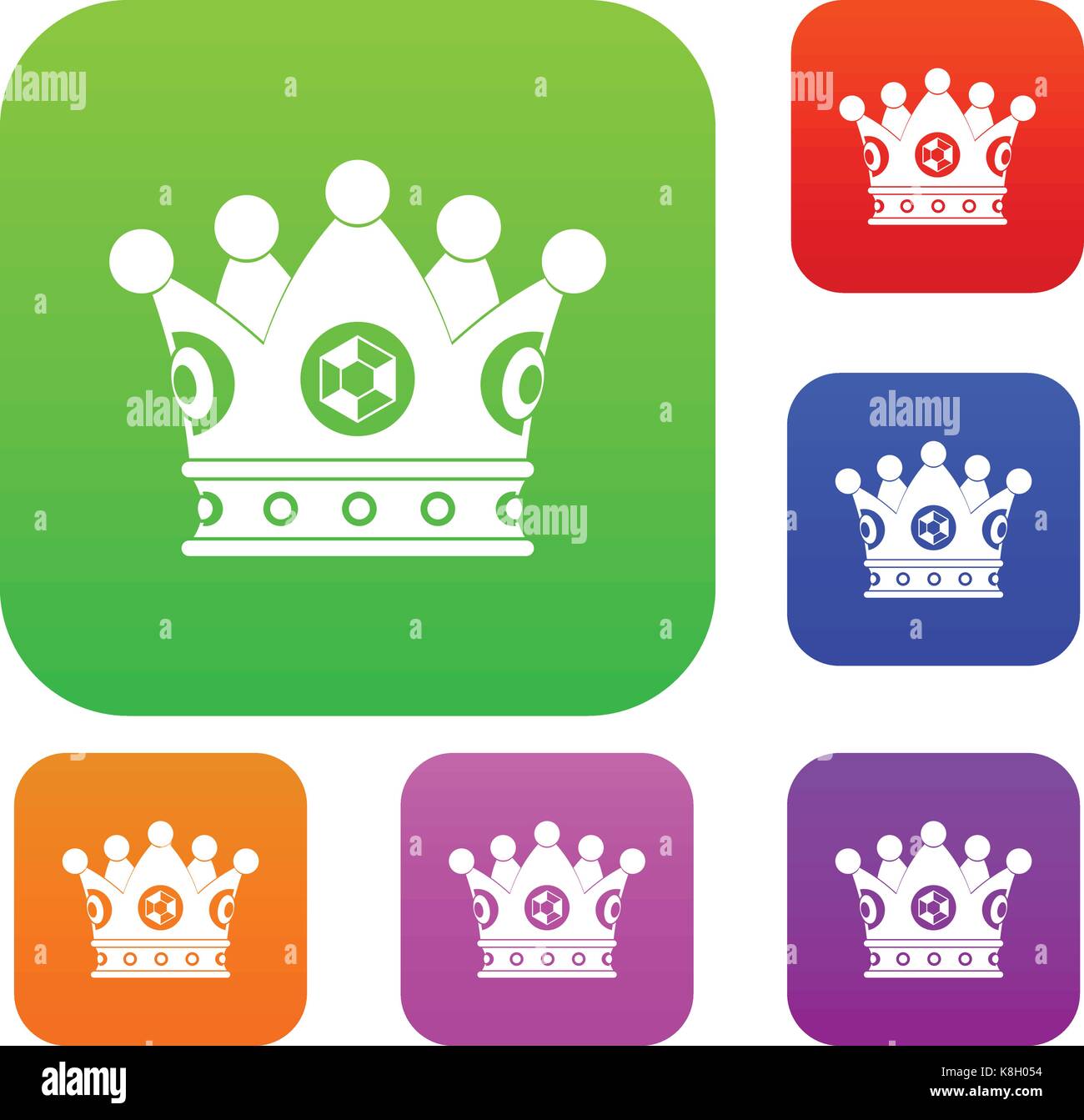 Spica set color collection Stock Vector Image & Art - Alamy
