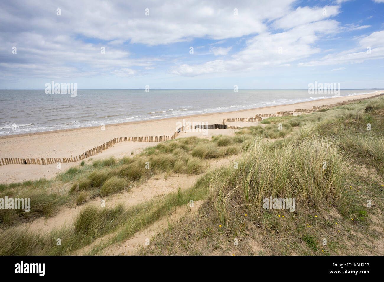 Weybourne Coast Path Stock Photo - Alamy