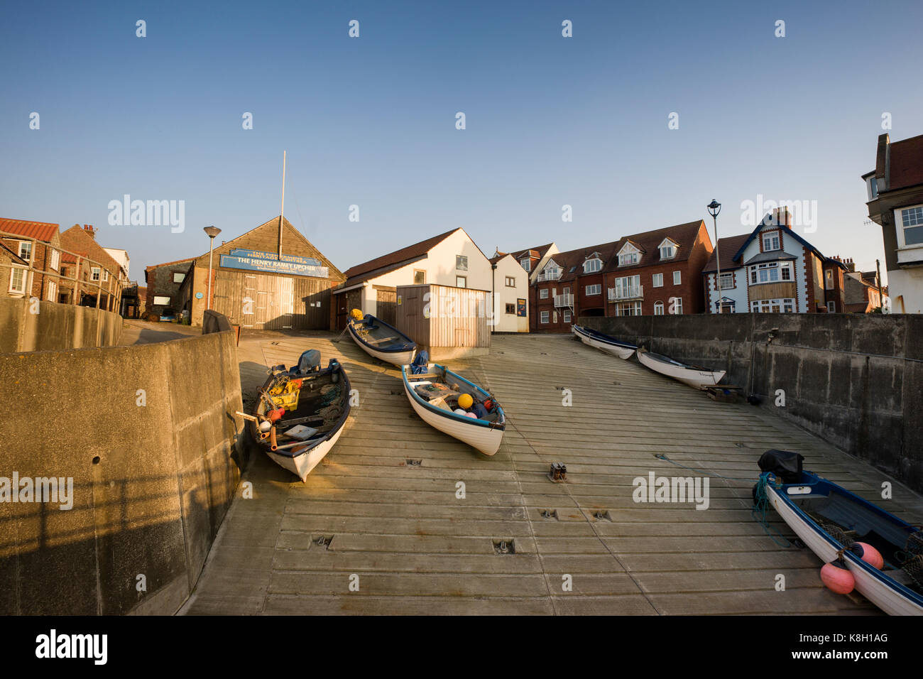 Fishing Boats, Sherringham Stock Photo - Alamy