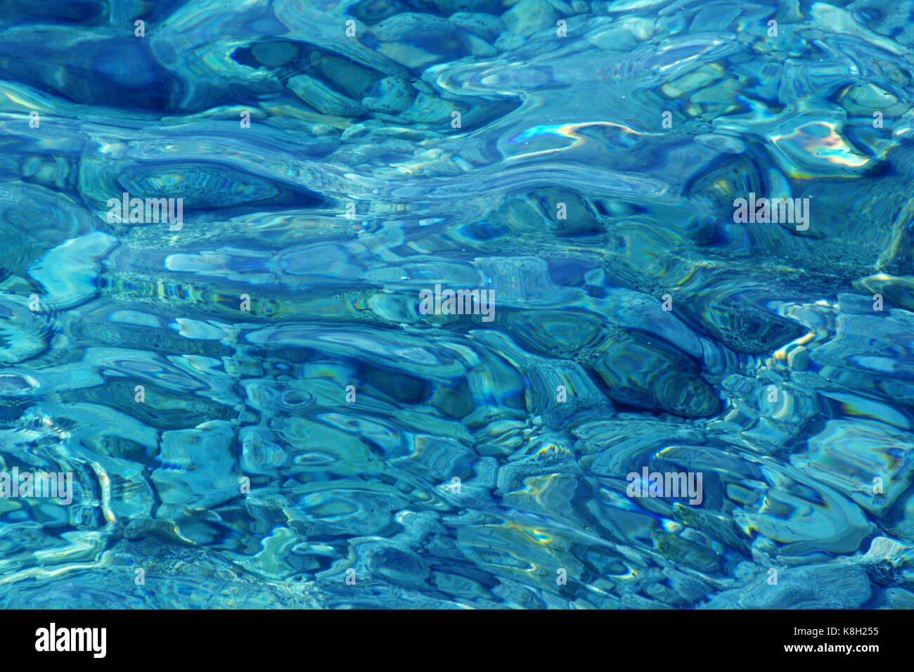 Close-up photography of sea water surface. Water texture Stock Photo ...