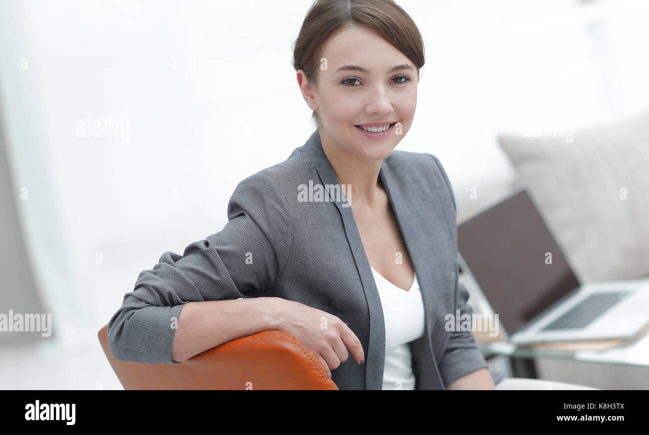 closeup portrait of a female psychologist in her private office Stock ...
