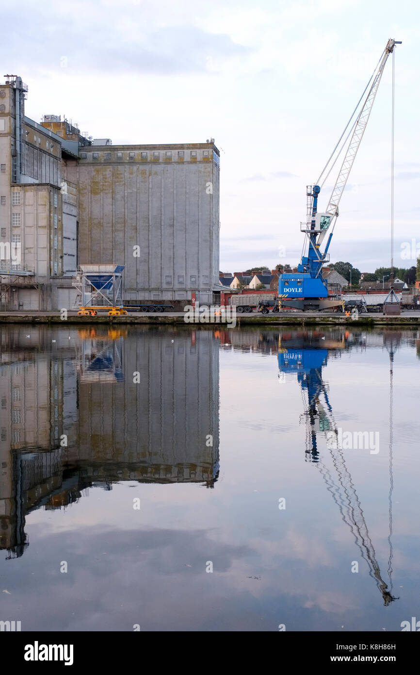 Docks at Cork Harbour, Ireland Stock Photo - Alamy