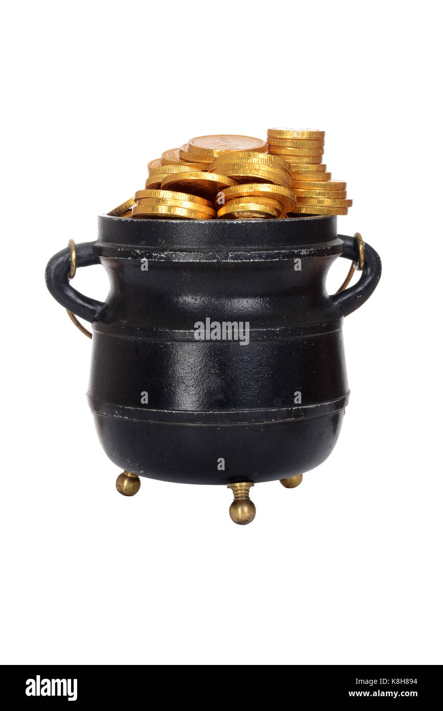 Cauldron coins hi-res stock photography and images - Alamy