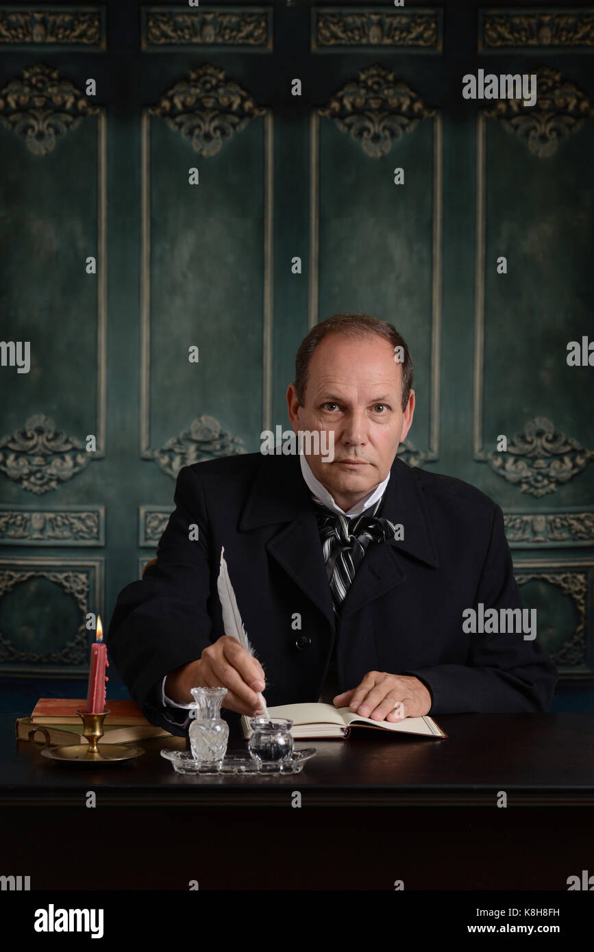 Victorian office worker hi-res stock photography and images - Alamy