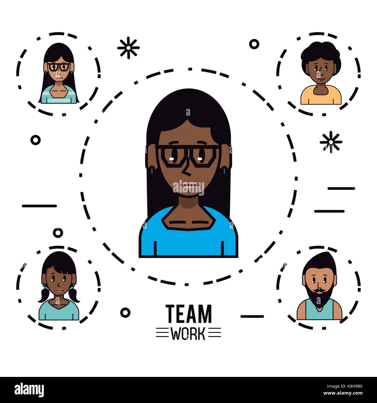 Young business teamwork cartoon Stock Vector Image & Art - Alamy