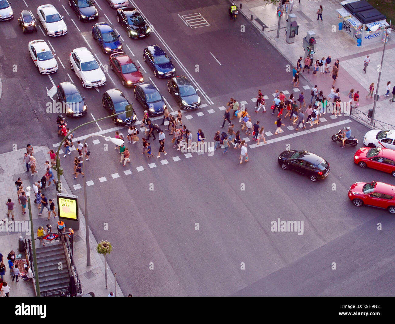 Madrid spain september 2017 hi-res stock photography and images - Alamy