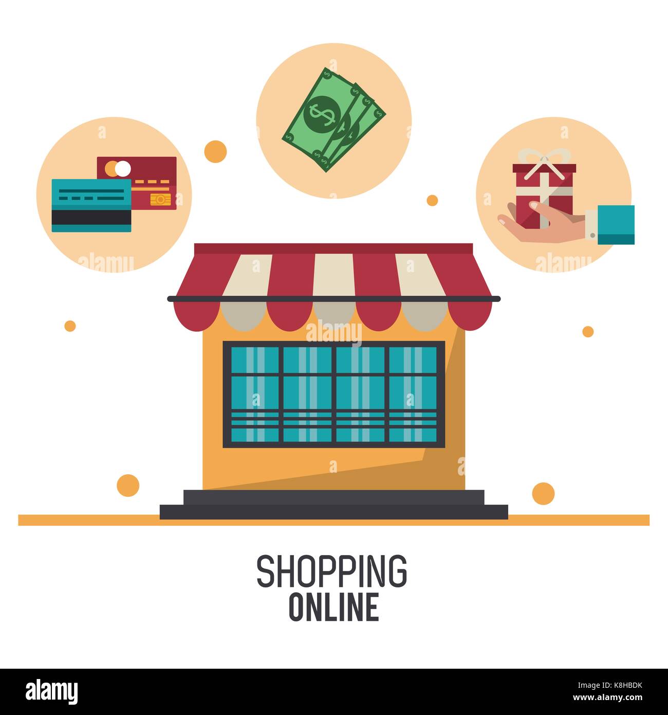 Increase with online shopping Cut Out Stock Images & Pictures - Alamy