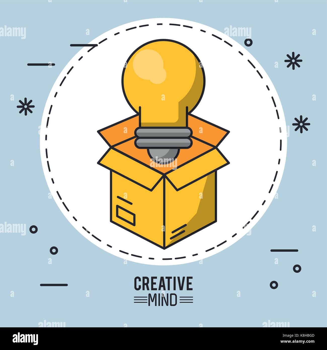 Creative mind design Stock Vector Image & Art - Alamy