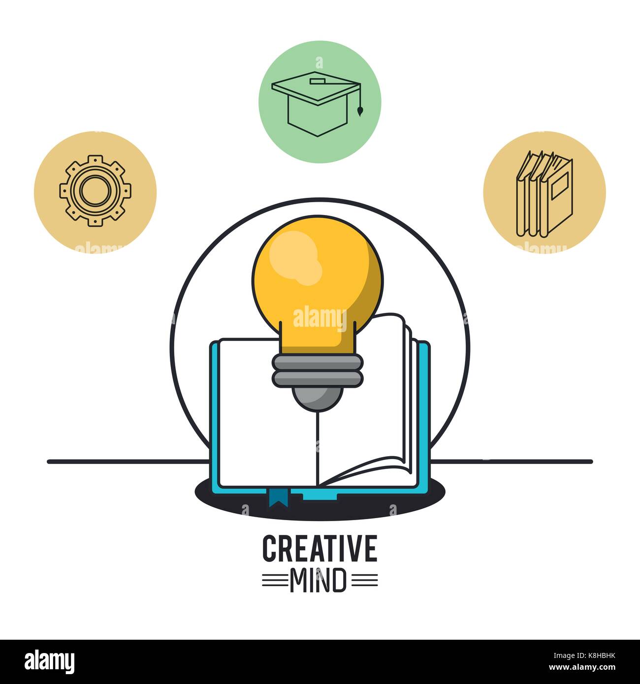 Creative mind design Stock Vector Image & Art - Alamy