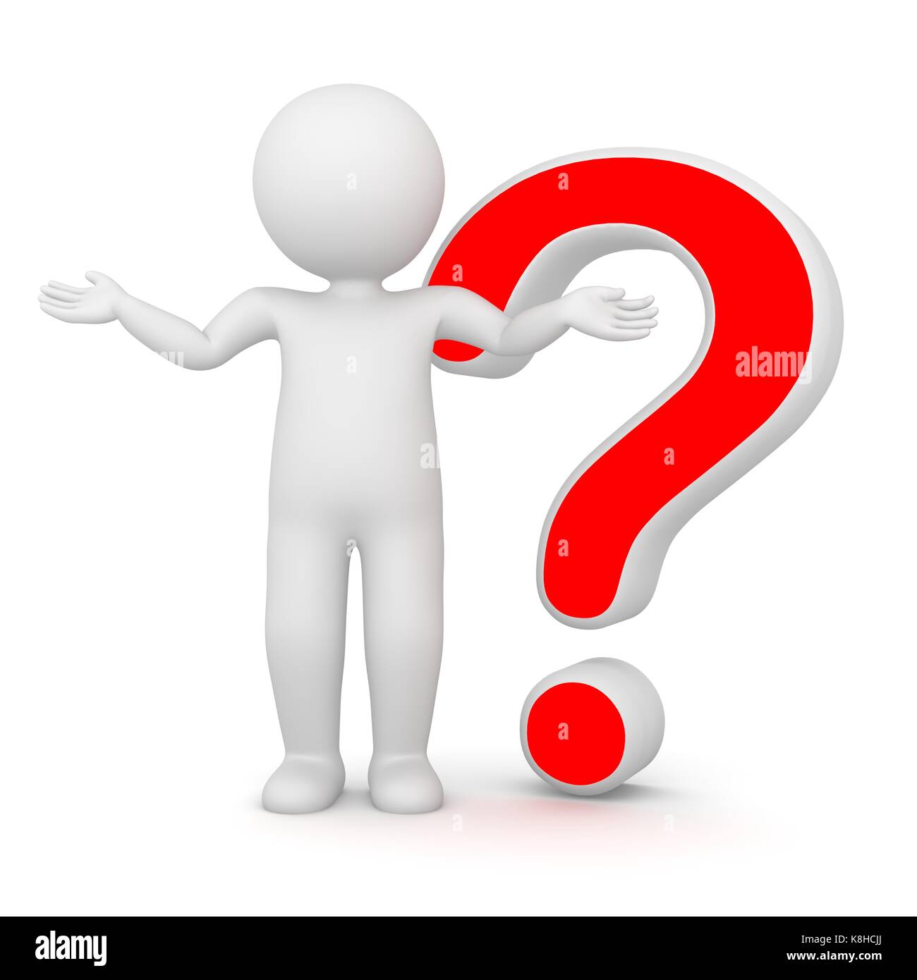 Clipart Question Mark Man
