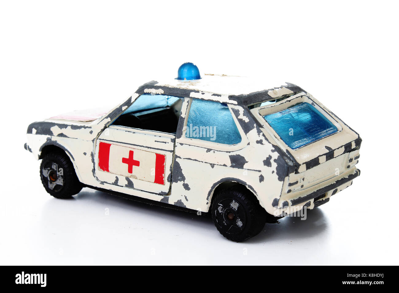 Vintage old ambulance isolated on hi-res stock photography and images ...