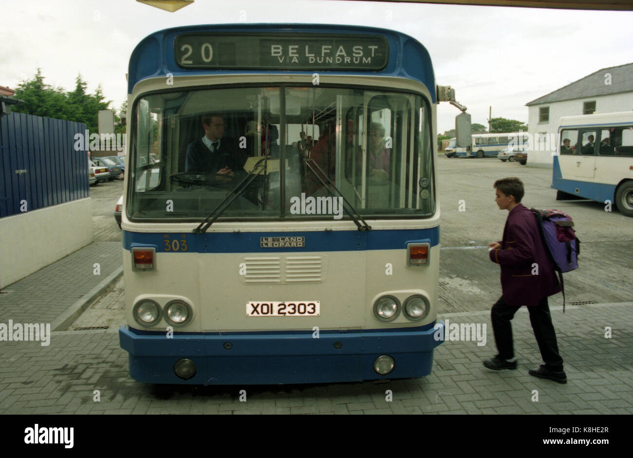 Stock Images of Belfast Citybus and Ulsterbus. Belfast, Northern ...
