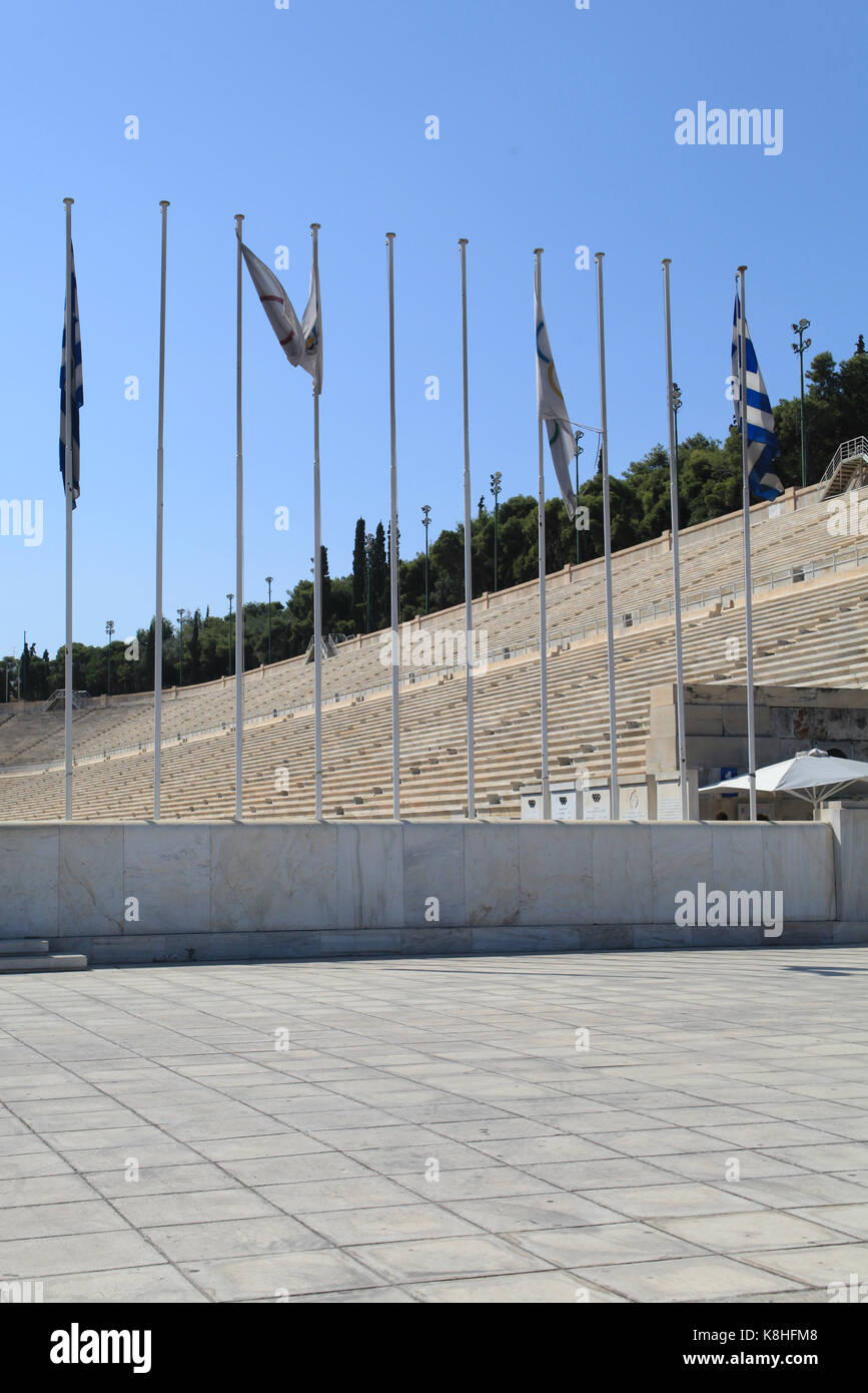Panathenaic Stadium, Athens, Greece Stock Photo - Alamy