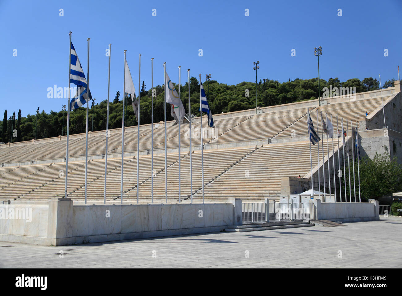 Panathenaic Stadium, Athens, Greece Stock Photo - Alamy