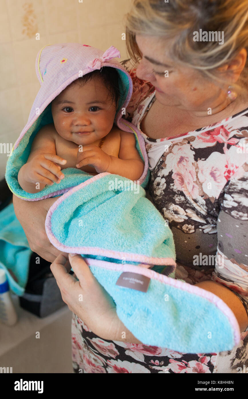50 year old mother baby hi-res stock photography and images - Alamy