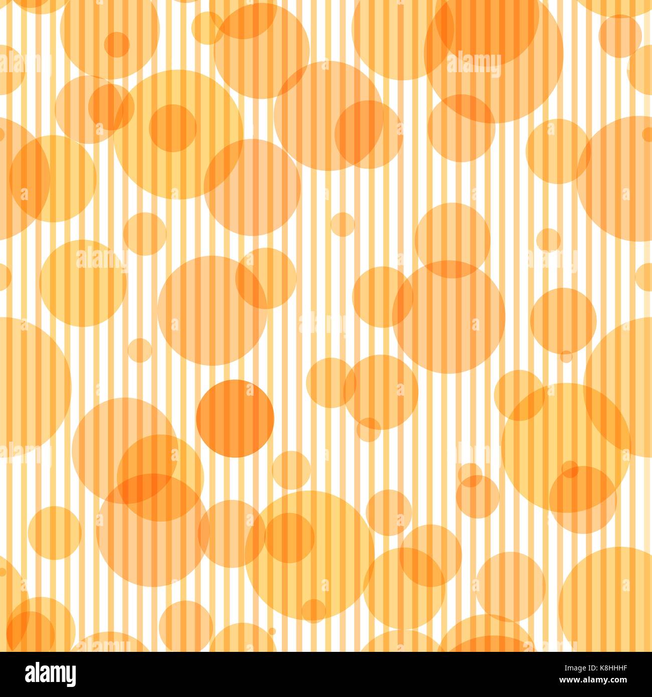 Seamless pattern with transparent circles and vertical stripes in soft ...