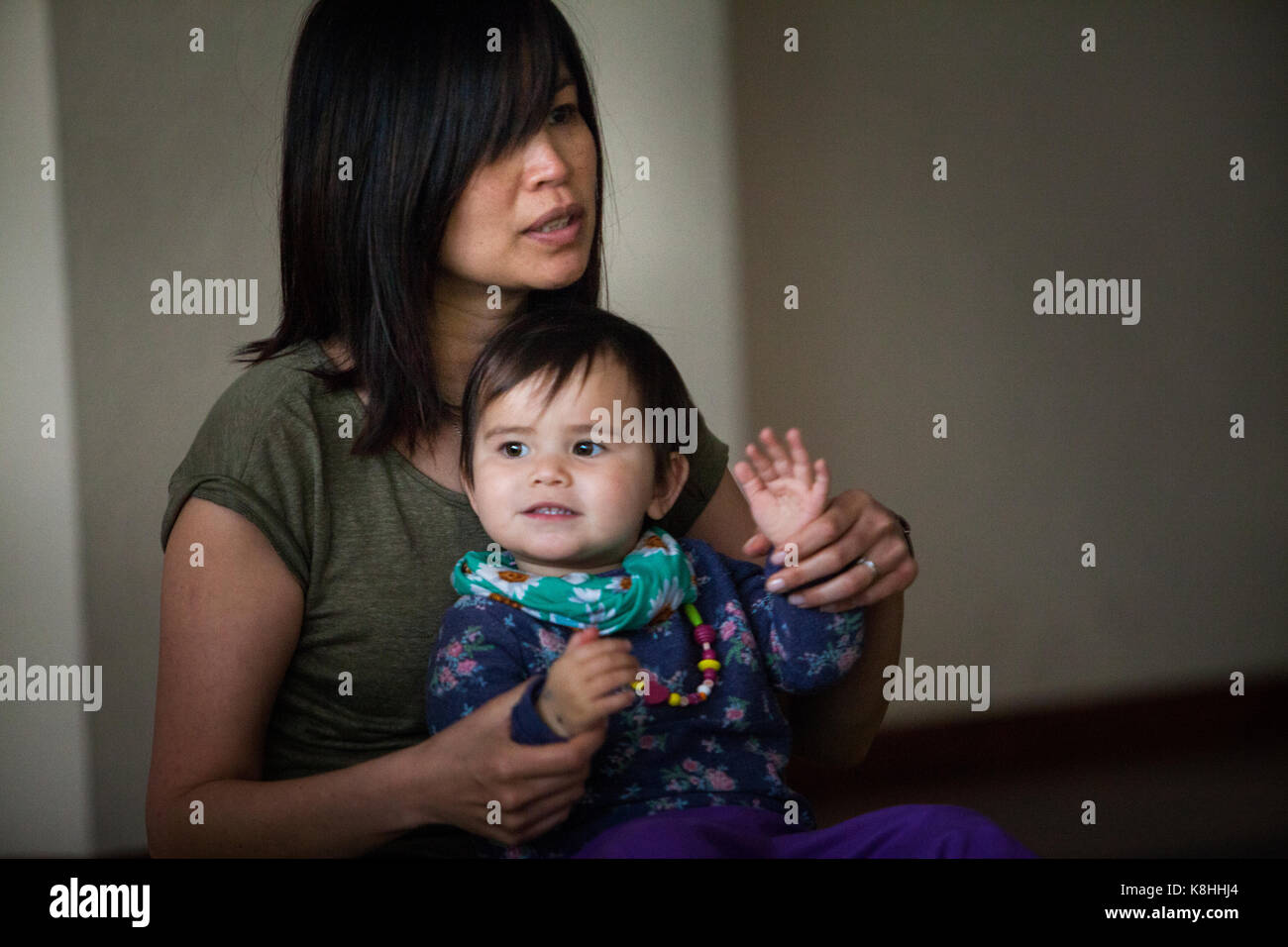 18 month old child and parent hi-res stock photography and images - Alamy