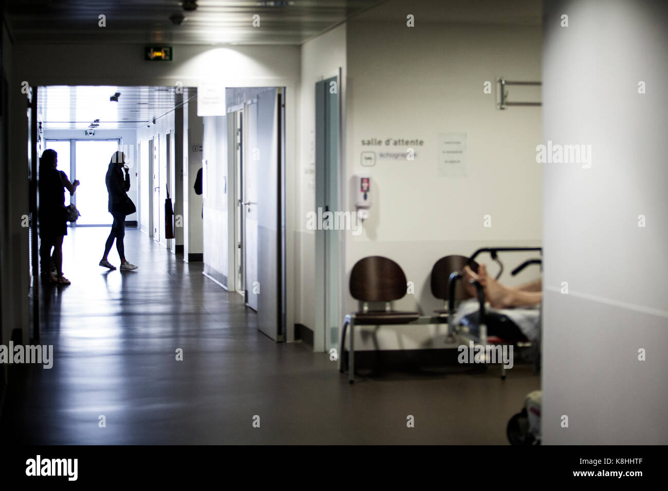 INTERIOR OF A HOSPITAL Stock Photo - Alamy