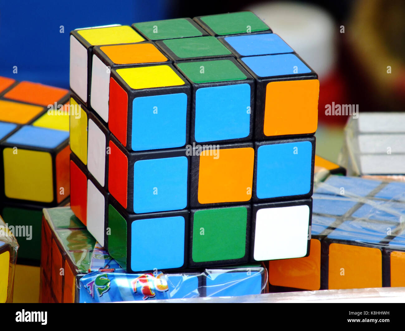 Coloured cube hi-res stock photography and images - Alamy