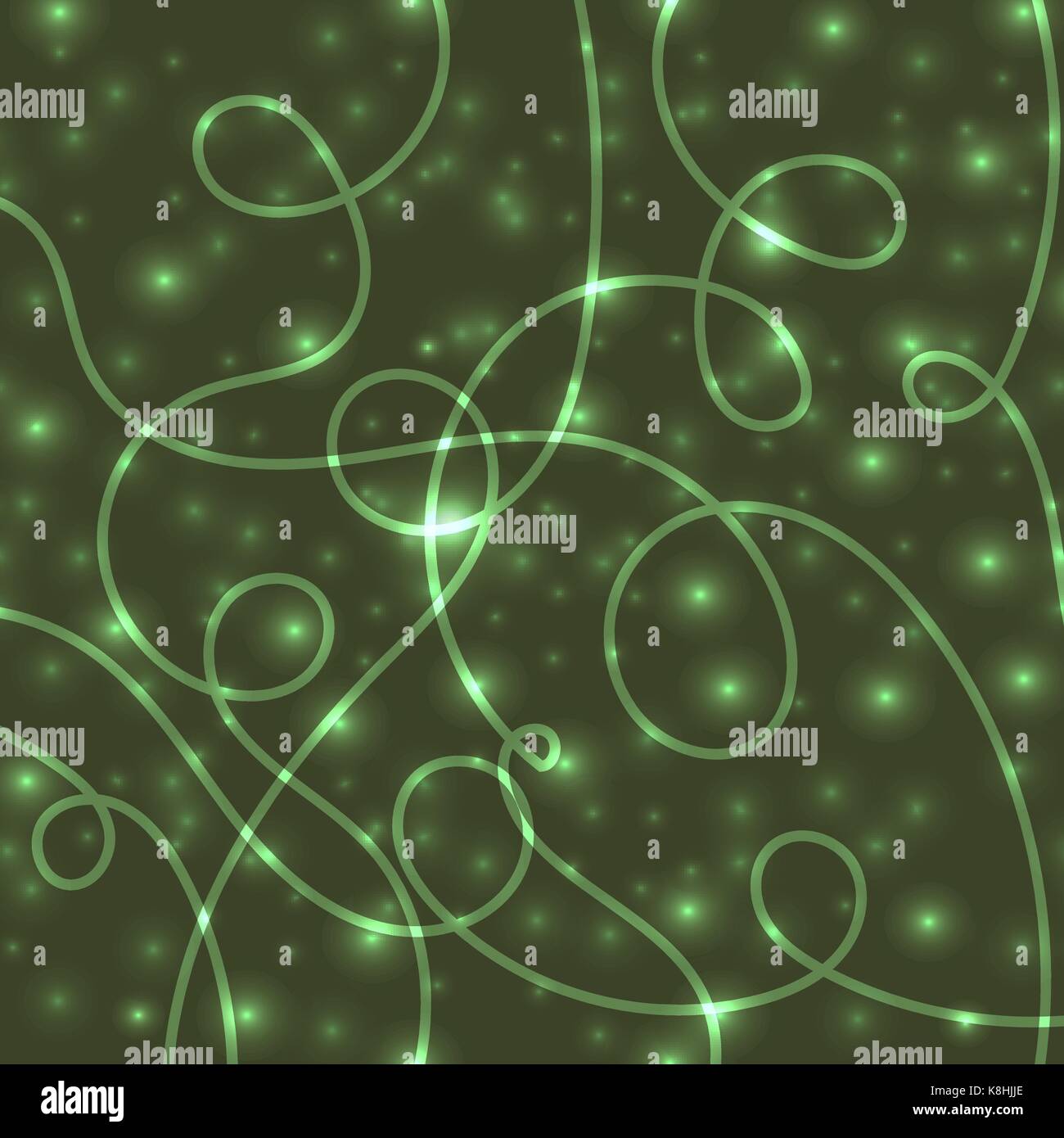 Green glowing background Stock Vector Images - Alamy