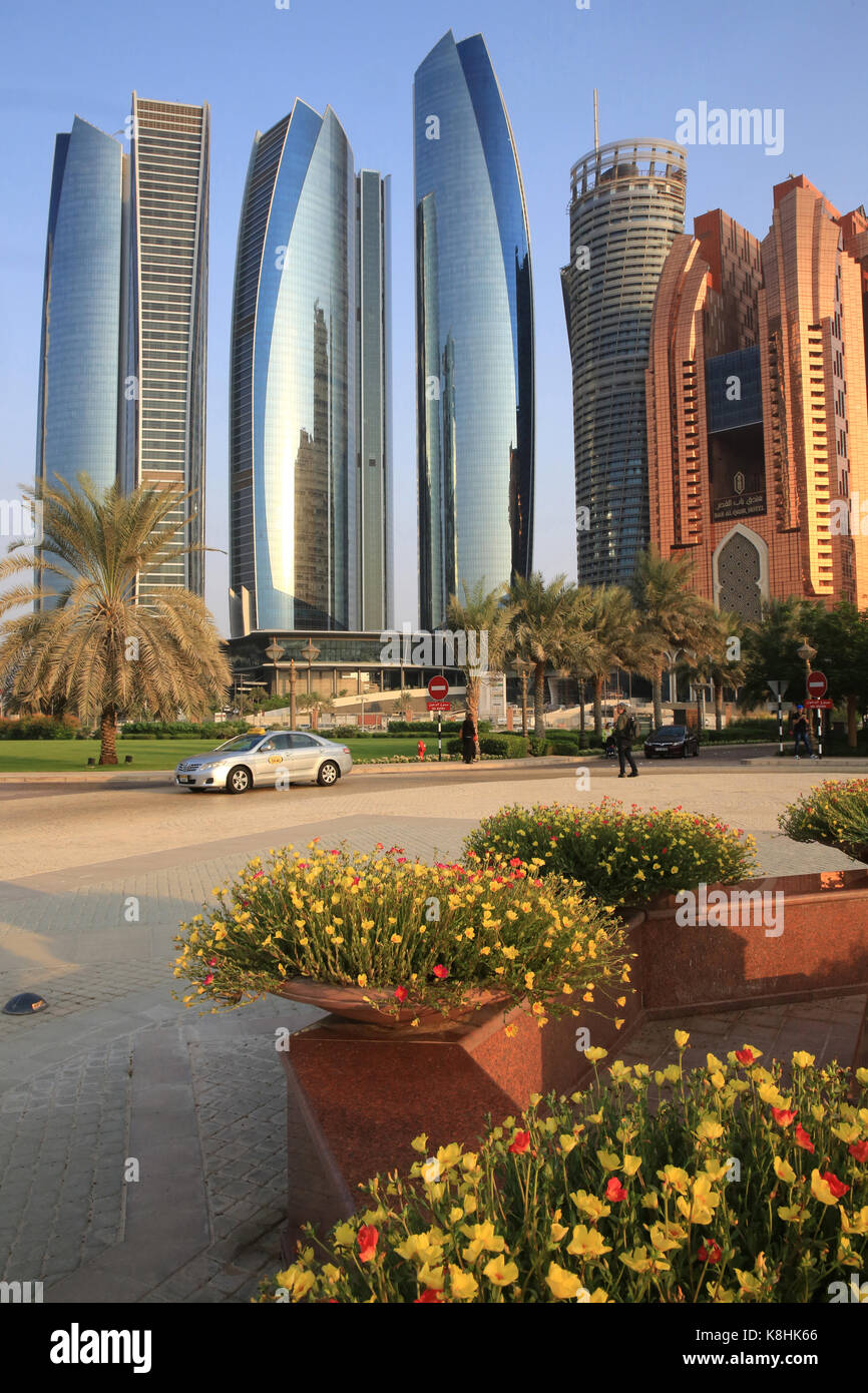 Etihad towers building complex. jumeirah. 2007-2011. emirate of abu ...