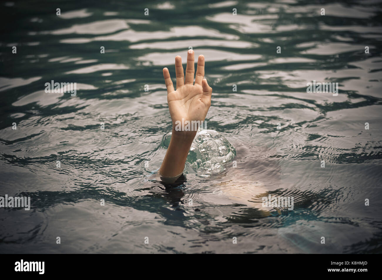 Pool drowning hi-res stock photography and images - Alamy