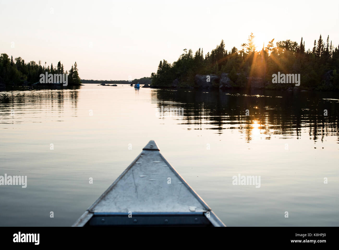 Clear Sky With Canoe High Resolution Stock Photography and Images - Alamy