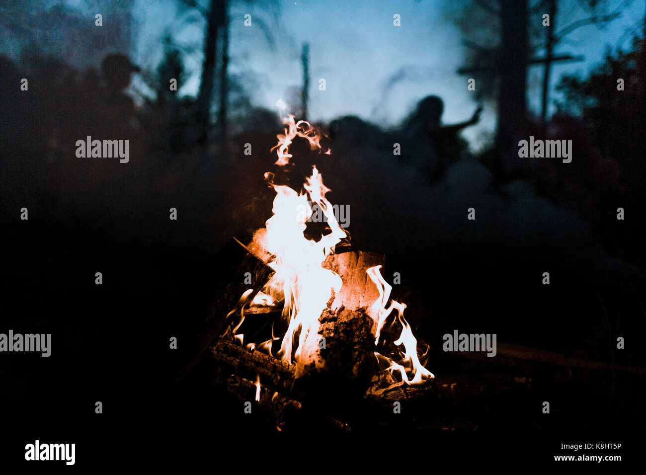 Burning fire in field hi-res stock photography and images - Alamy