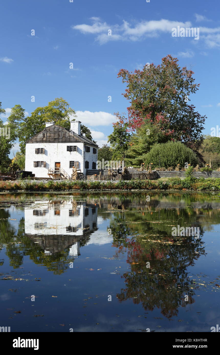 Philipsburg Manor in Sleepy Hollow, New York on October 13, 2013 Stock ...