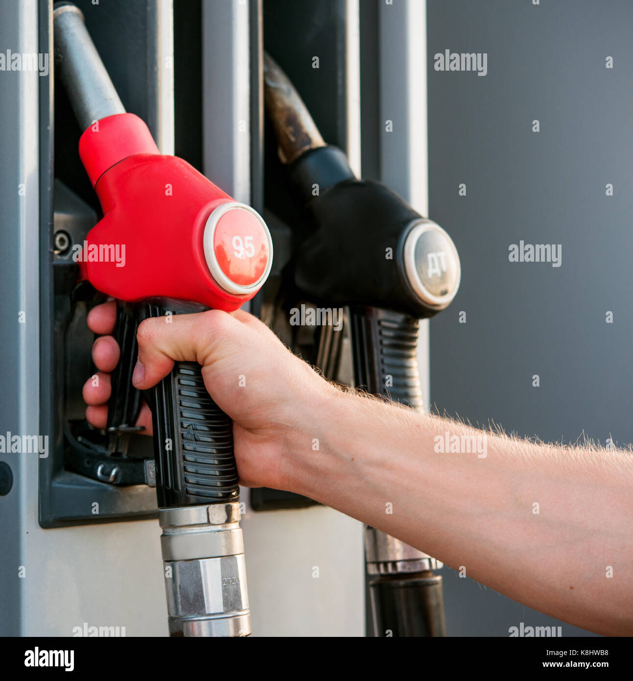 Diesel pump gun hi-res stock photography and images - Alamy