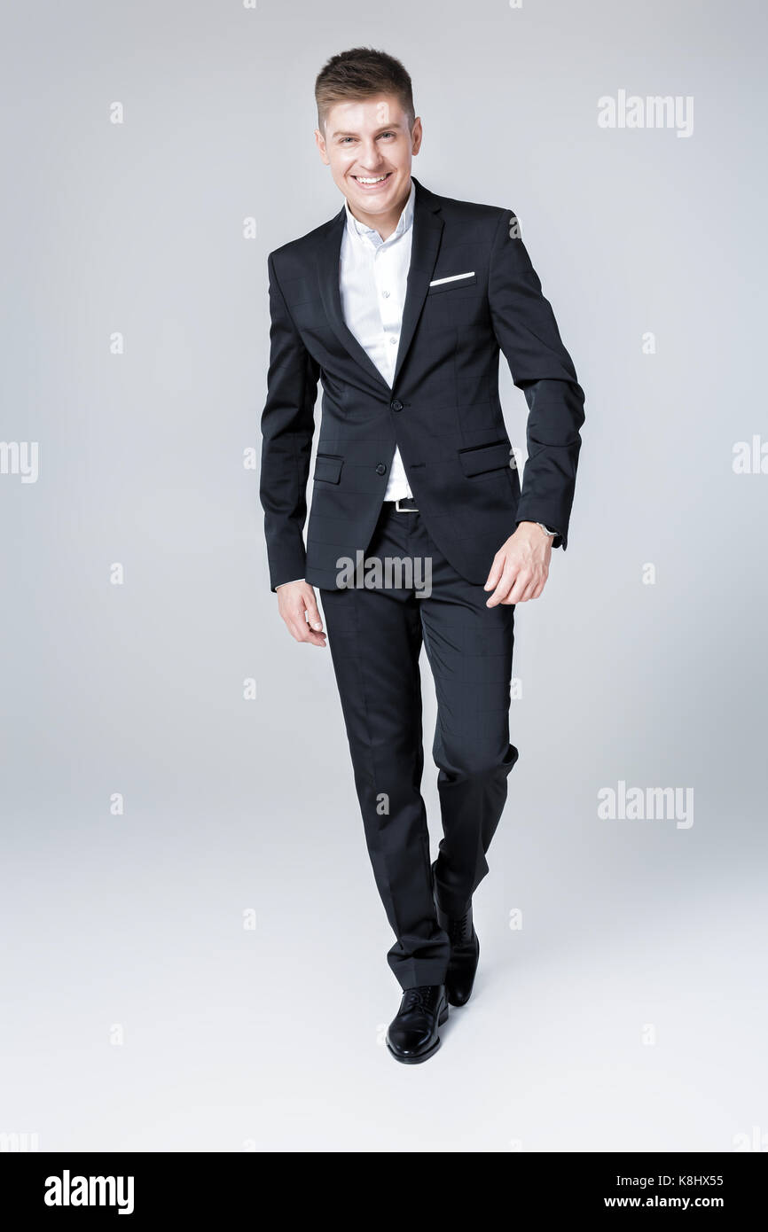 successful man in suit Stock Photo - Alamy