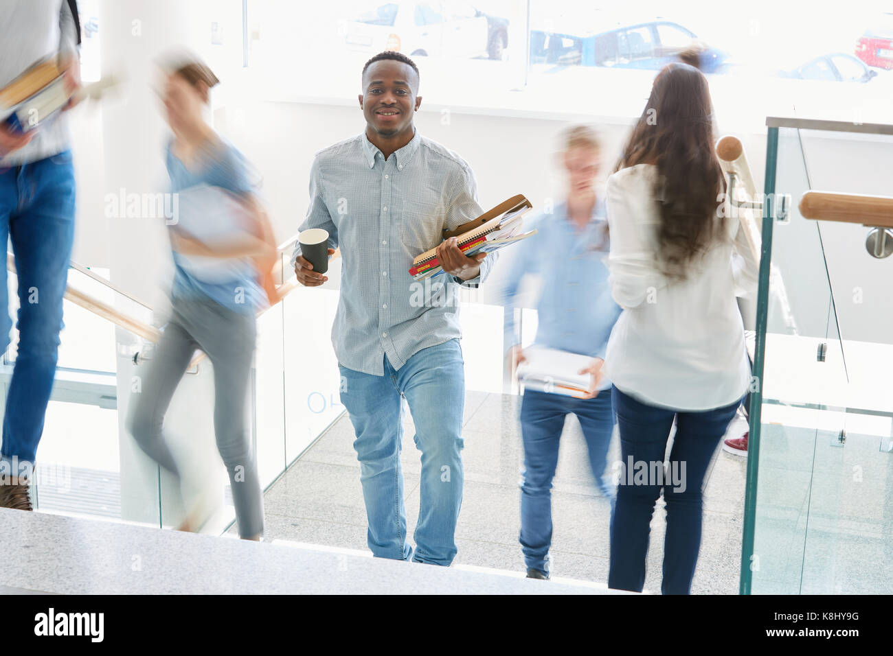 African man as successful student in university Stock Photo - Alamy