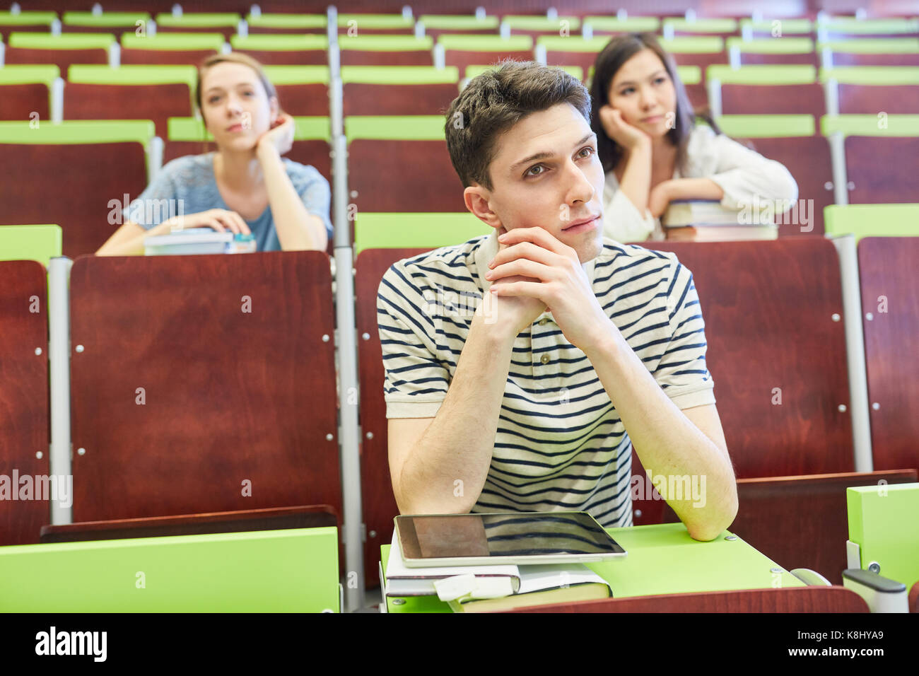 College Students Bored In Class