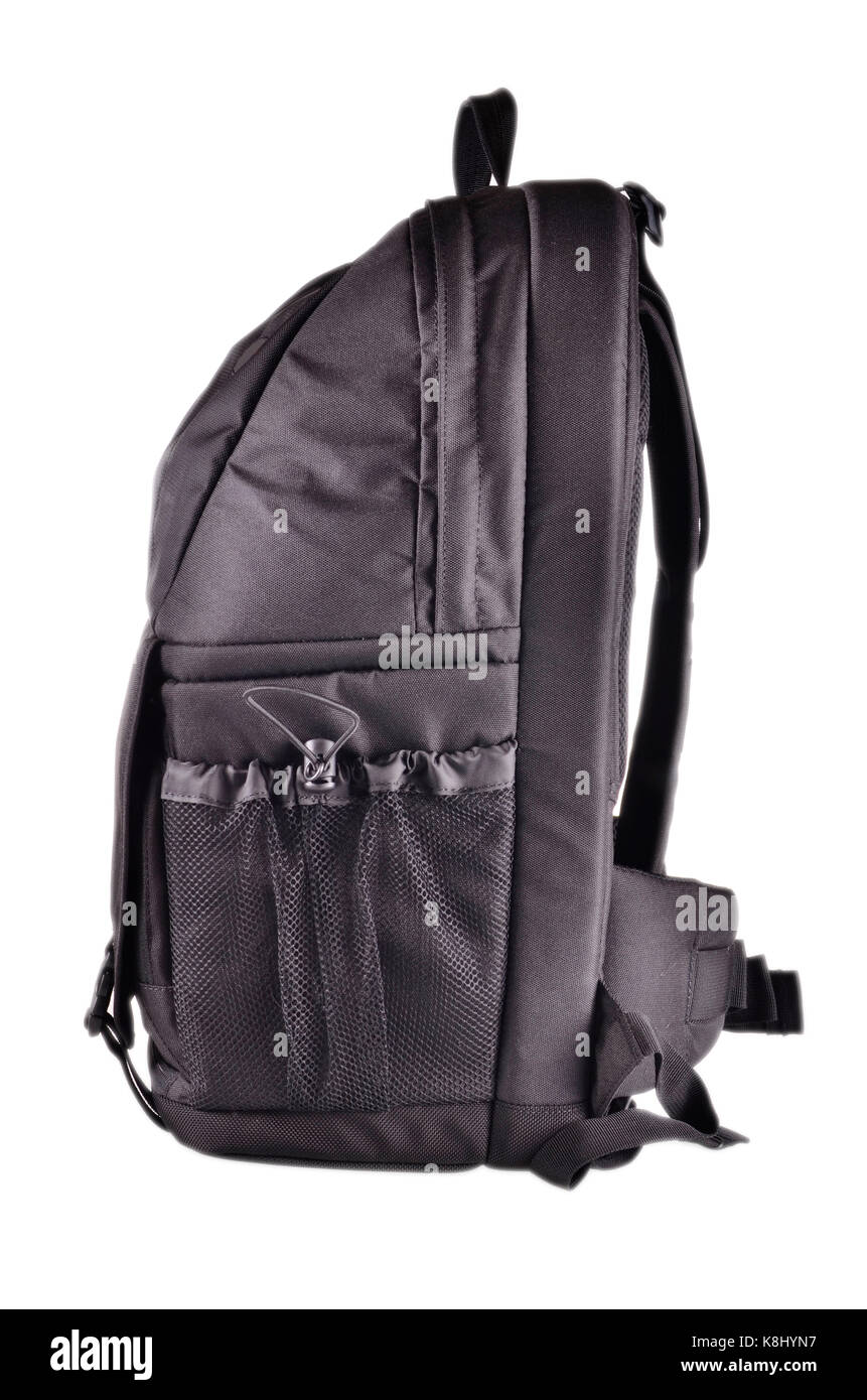 Backpack isolated on White Background Stock Photo - Alamy