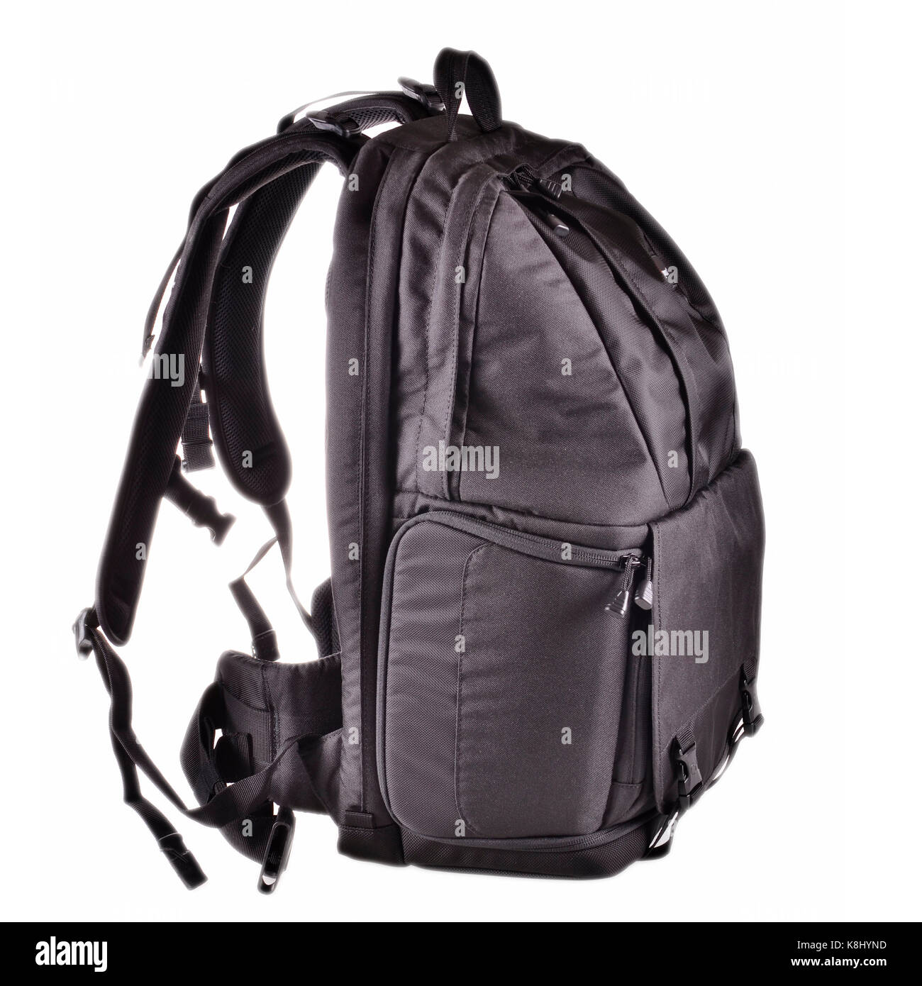 Backpack isolated on White Background Stock Photo - Alamy