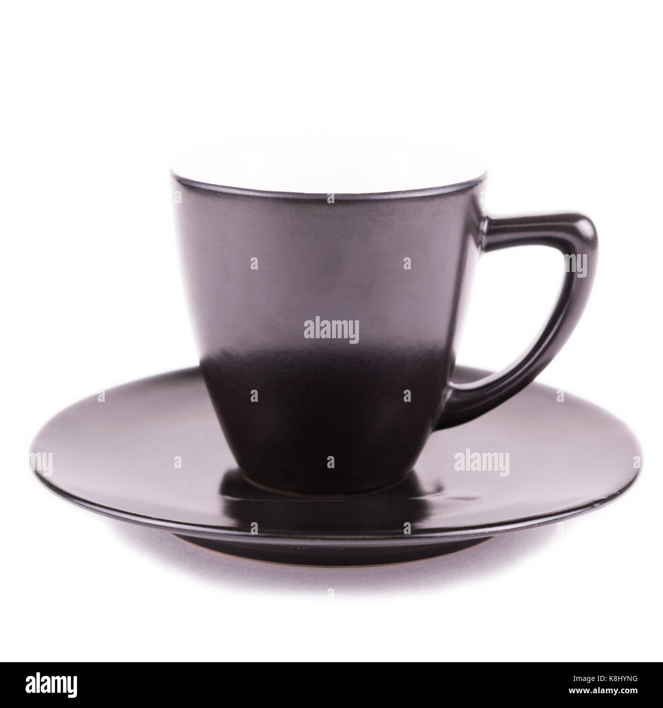 Espresso steaming white cup Cut Out Stock Images & Pictures - Alamy