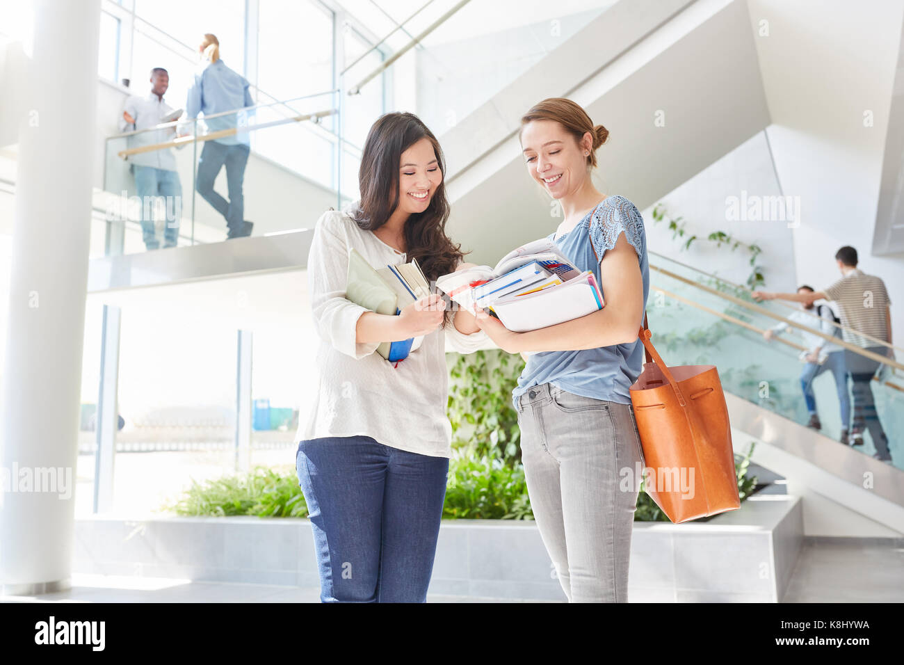 Students having fun in class hi-res stock photography and images - Alamy